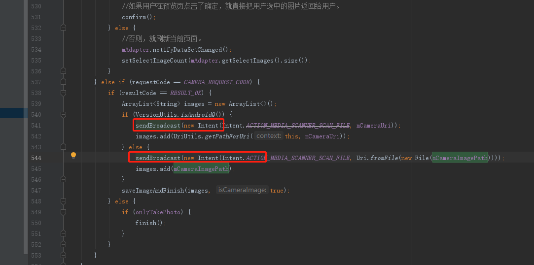 从相册进行拍照后出现两张照片 · Issue #56 · donkingliang/ImageSelector · GitHub