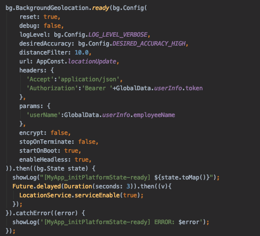 Can not run sample on iOS · Issue #210 · transistorsoft/flutter_background_geolocation · GitHub