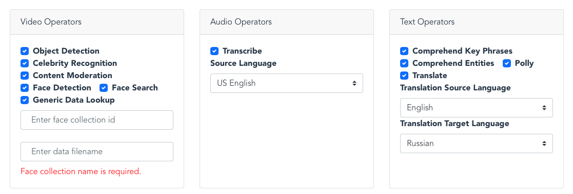 Show workflow configuration options in the GUI · Issue #8 · aws ...