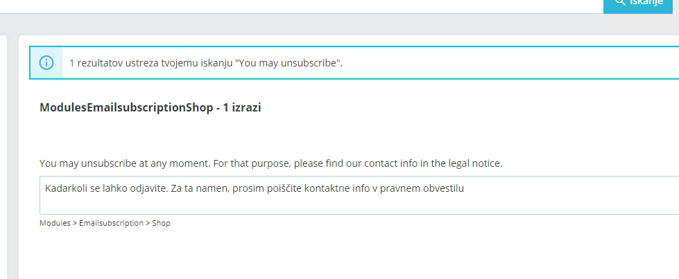 Translation notice under newsletter signup · Issue #15454 · PrestaShop/PrestaShop · GitHub