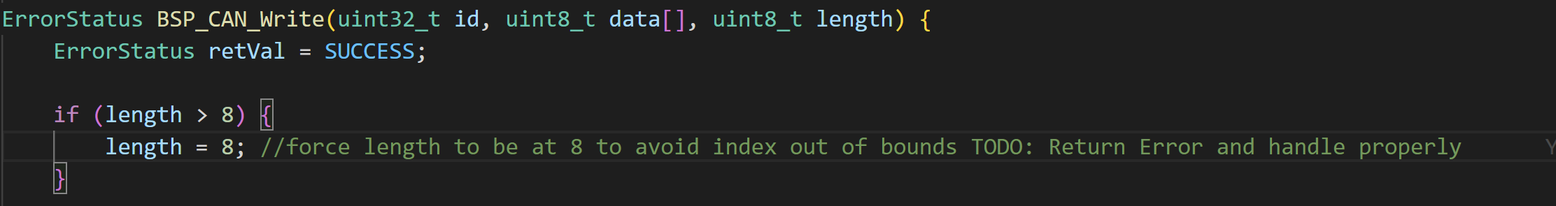 Error Handle BSP_CAN_Write · Issue #529 · lhr-solar/BPS · GitHub