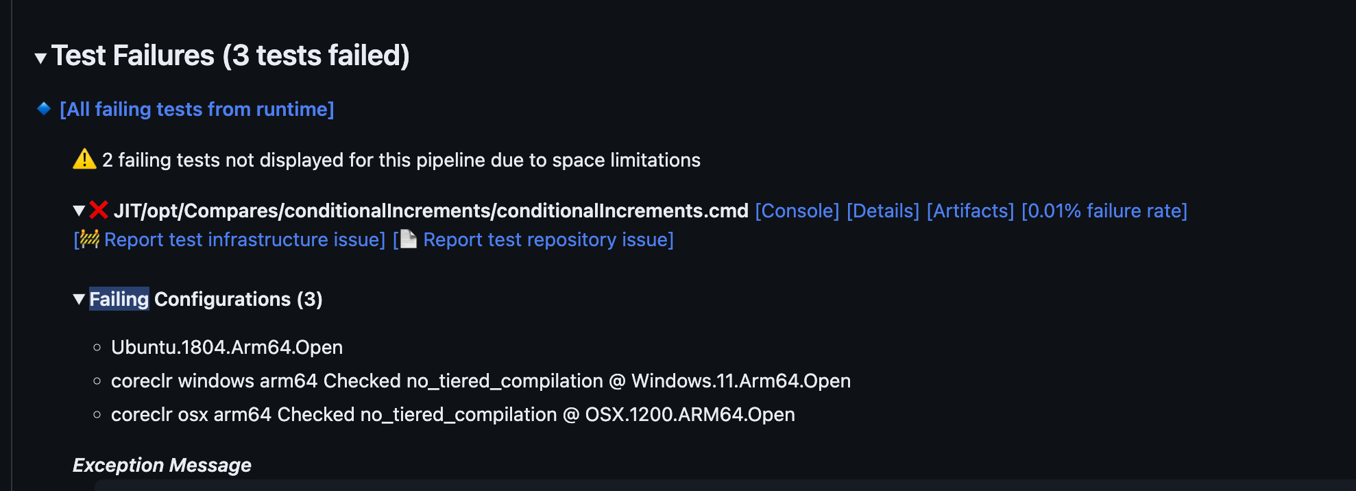 BuildAnalysis: Link information of the failing job in addition to the failing configuration ...