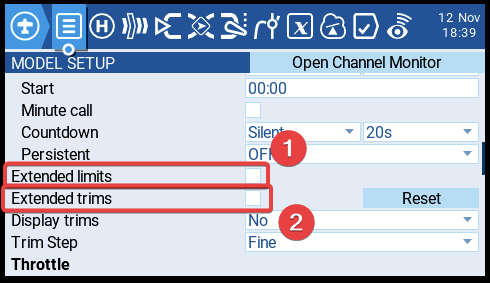 Maximum Throw Settings · EdgeTX edgetx · Discussion #2716 · GitHub