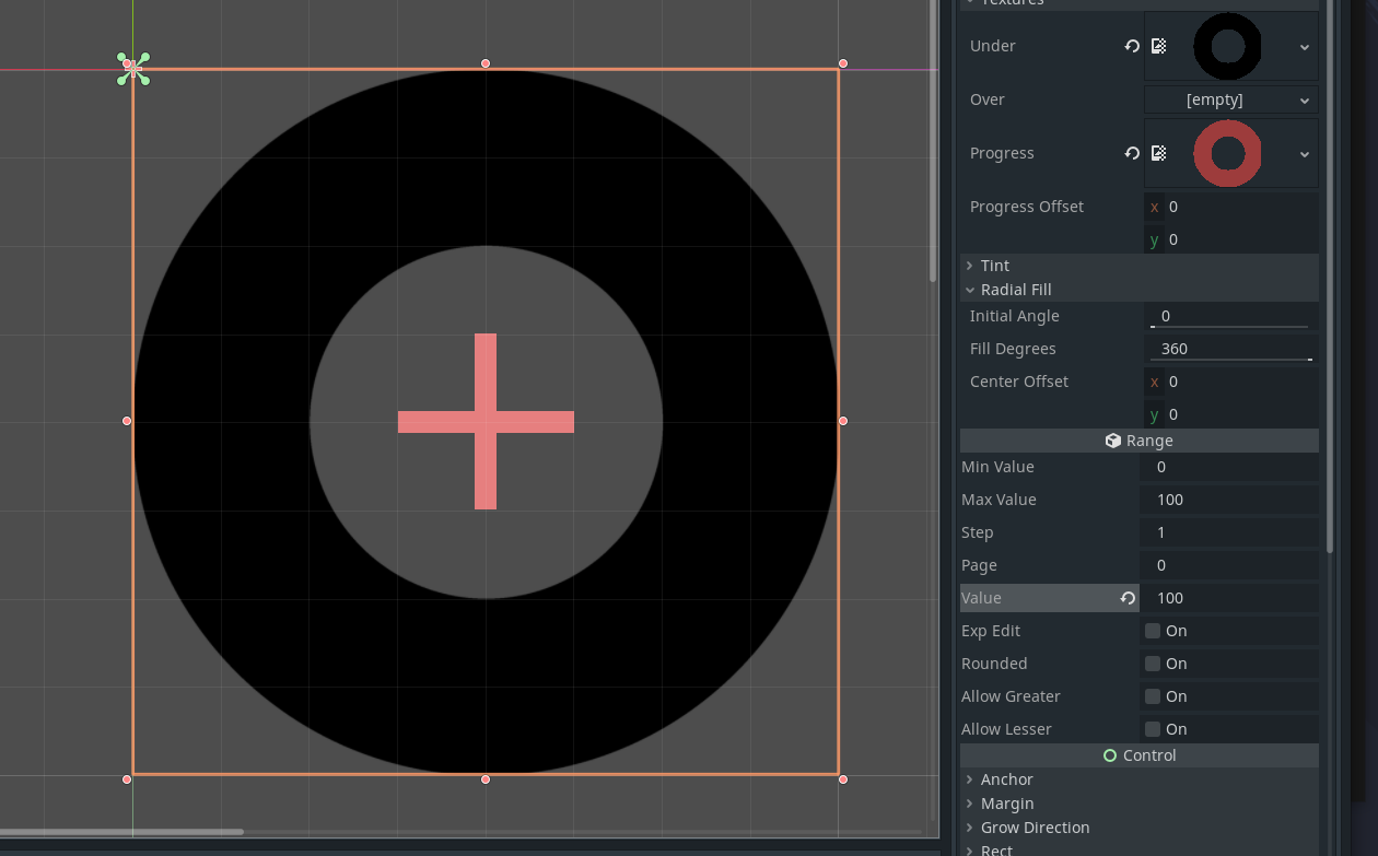texture progress progress texture becomes empty when the value is 100 · Issue #56975 ...