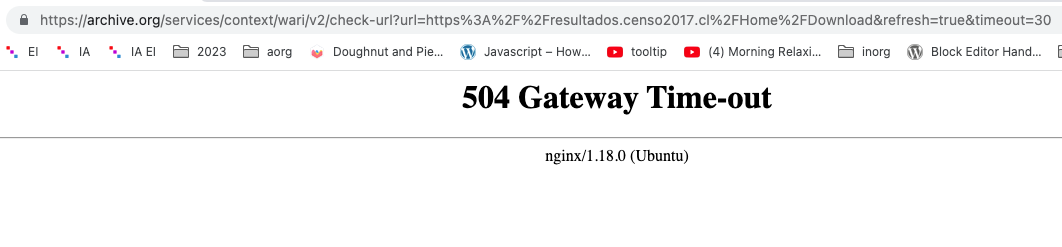 /check-url is returning 504 error code when timeout is set to a value > 29 · Issue #726 ...