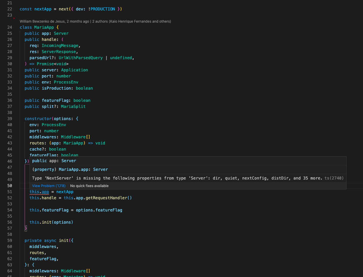 Type 'NextServer' is missing · vercel next.js · Discussion #24238 · GitHub