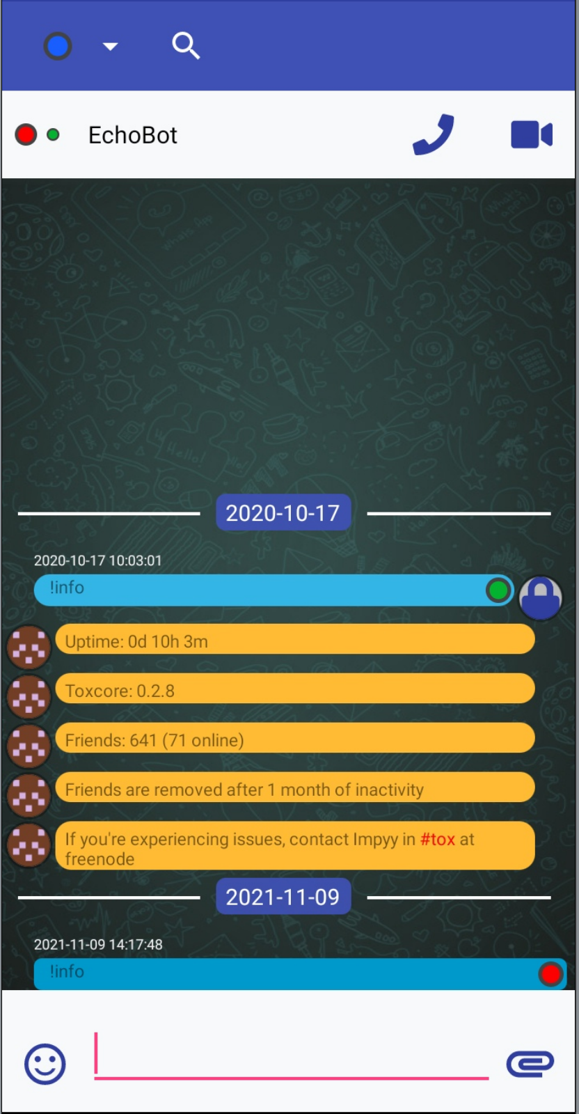 TRIfA shows me online, but nobody else · Issue #310 · zoff99/ToxAndroidRefImpl · GitHub