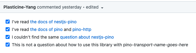 Why it can't work with pino-pretty when logging to file. · Issue #1281 · iamolegga/nestjs-pino ...