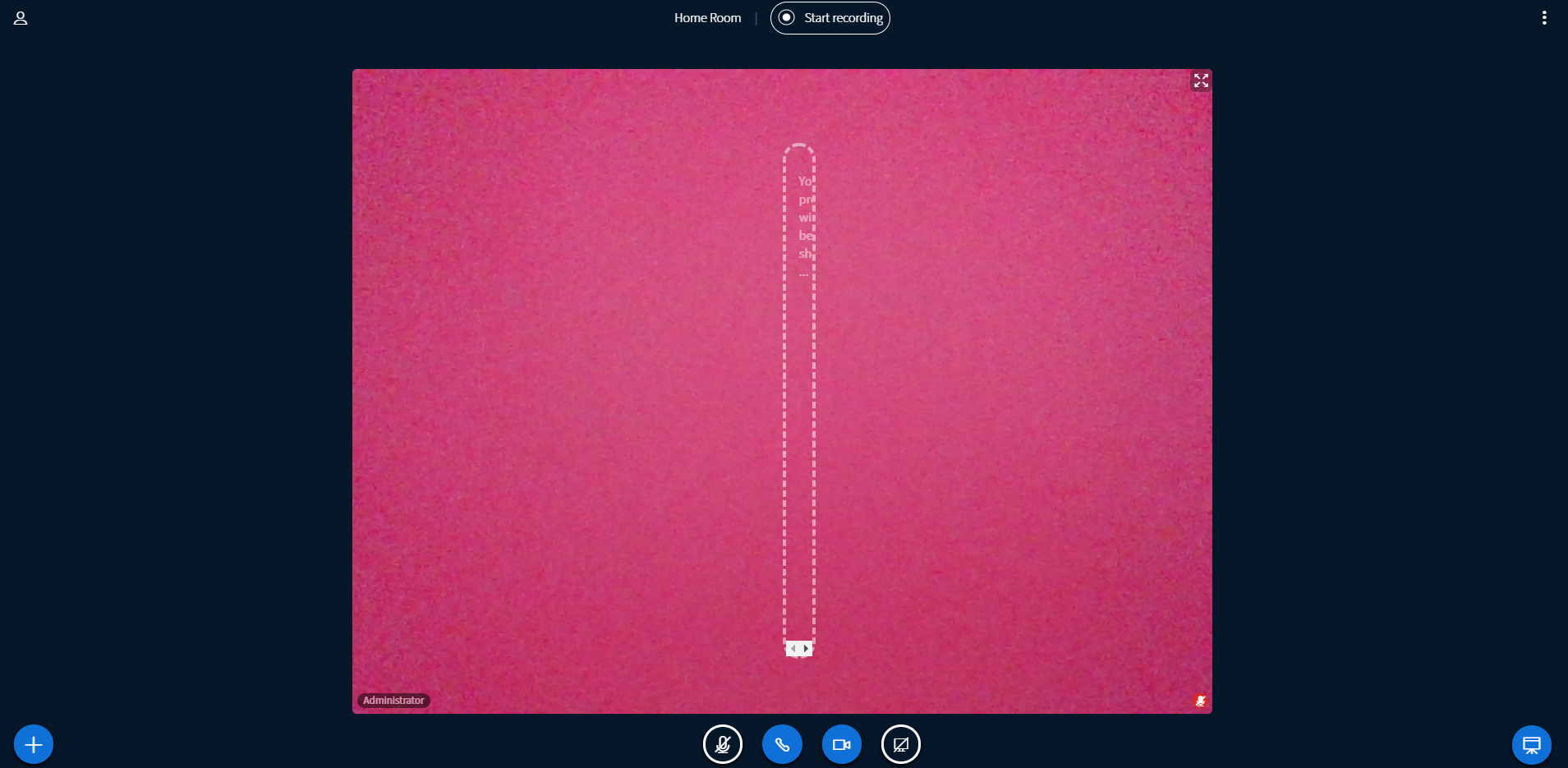 Question: Disabling presentation component in HTML5 client · Issue #9397 · bigbluebutton ...