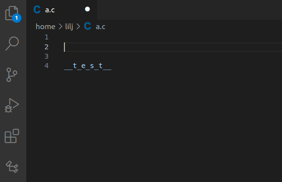 Under Line Can Not Display In Rename Symbol Inputbox When Setting Fontmonospace And Fontsize