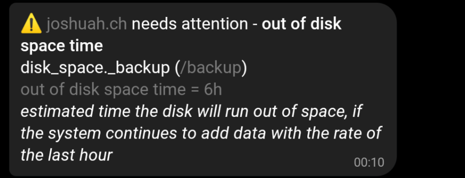 Netdata Still Sends Notifications To Telegram But Notification Is Set To Slient · Issue 9827