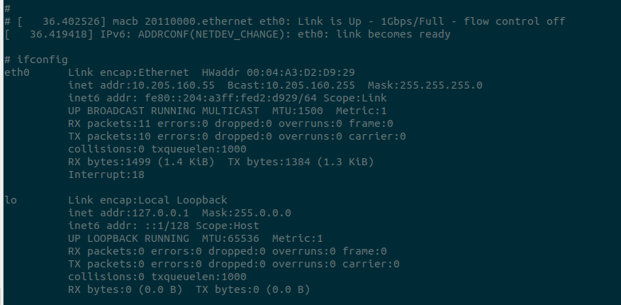 Ethernet link up error while sending the DHCP request · polarfire-soc · Discussion #289 · GitHub