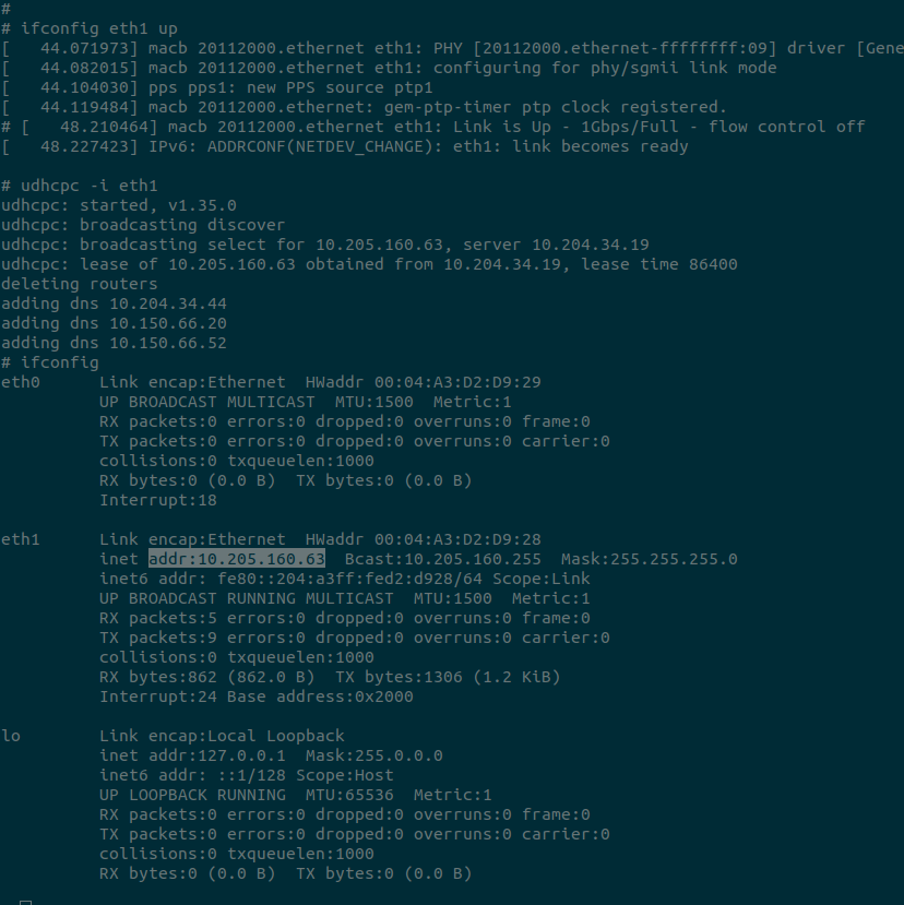 Ethernet link up error while sending the DHCP request · polarfire-soc · Discussion #289 · GitHub