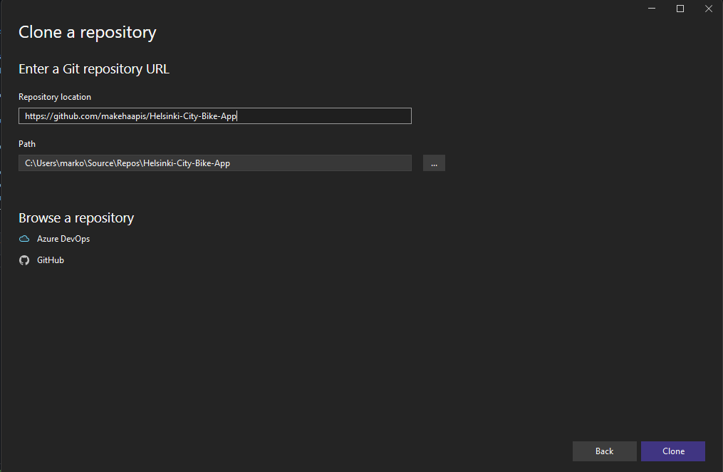 GitHub - makehaapis/Helsinki-City-Bike-App: Helsinki city bike app (Solita Dev Academy 2023 pre ...
