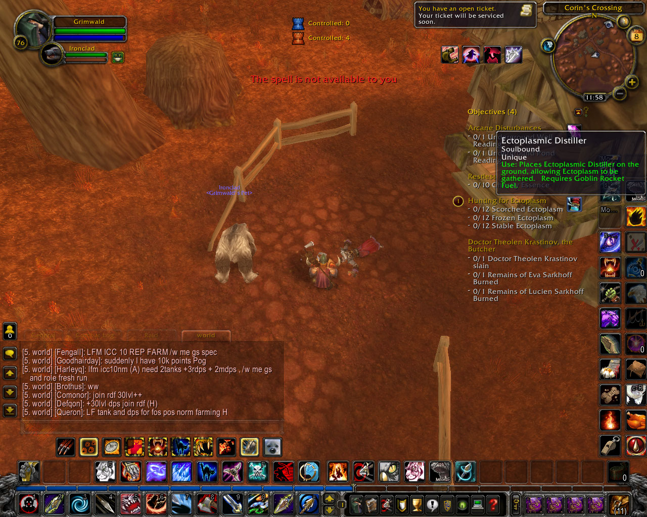 [Quest] Hunting for Ectoplasm · Issue #3539 · WoWManiaUK/Redemption · GitHub