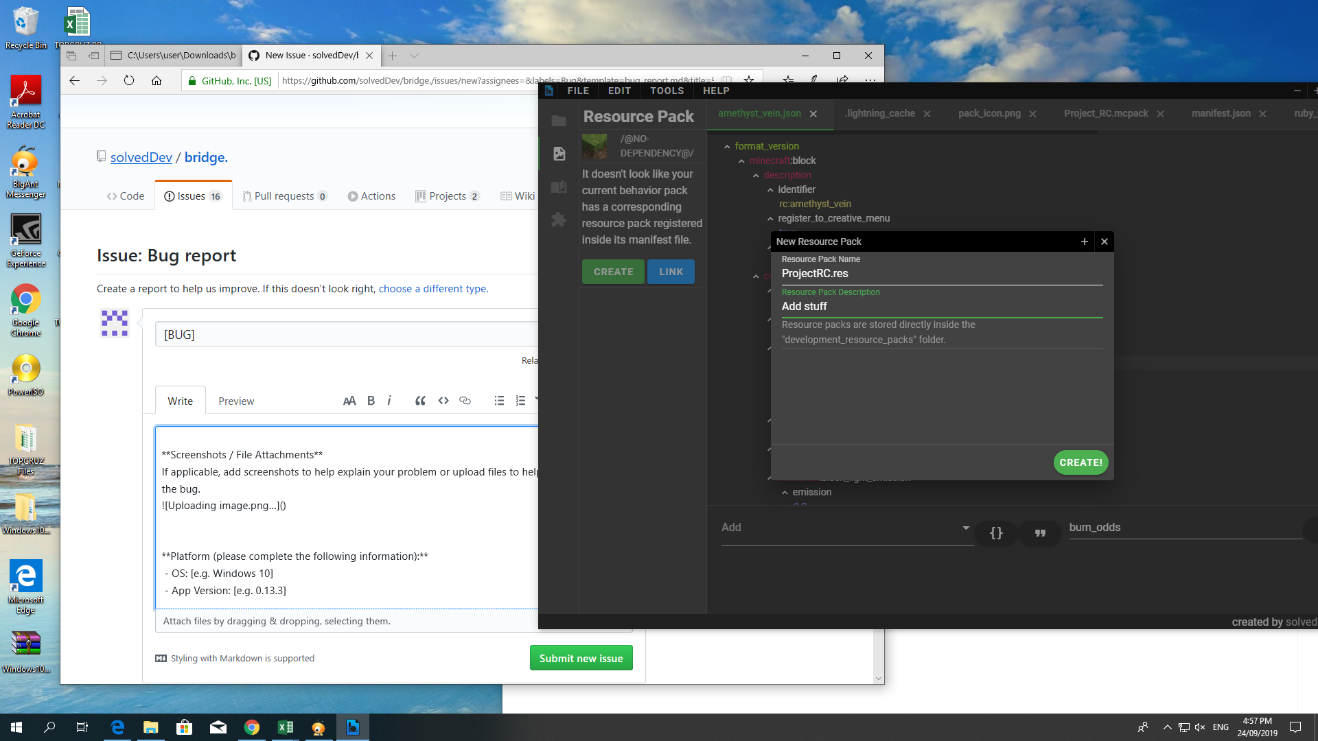[BUG] Creating RPs · Issue #75 · bridge-core/bridge. · GitHub