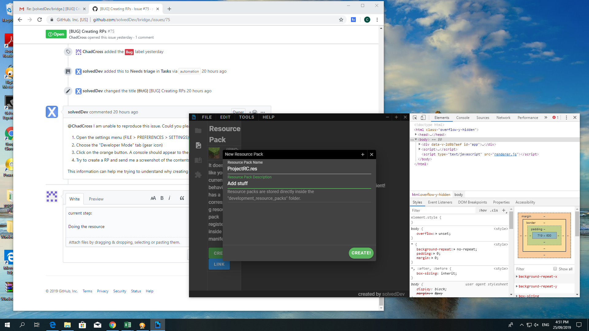 [BUG] Creating RPs · Issue #75 · bridge-core/bridge. · GitHub