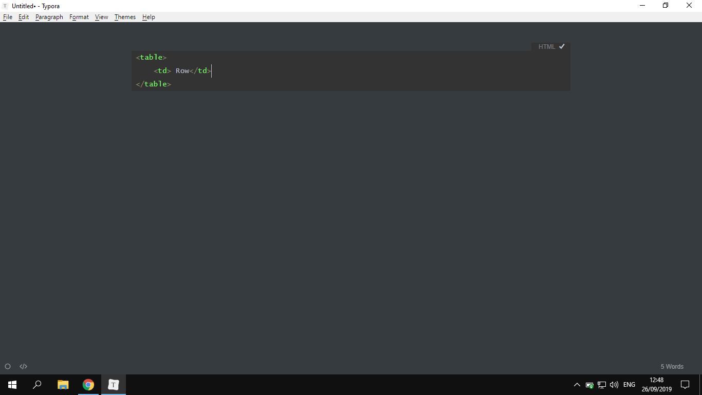 One cell table · Issue #2861 · typora/typora-issues · GitHub