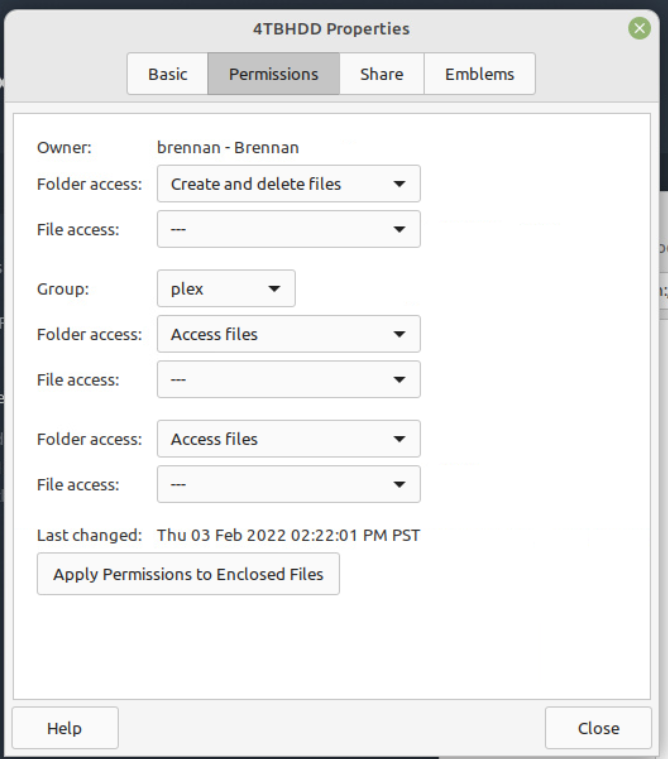 Plex Media Permissions for Linux Noobies · GitHub
