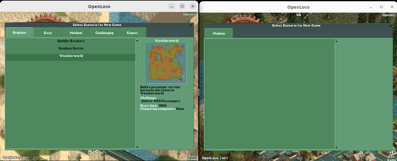 clang-compiled openloco does not list scenarios · Issue #1578 · OpenLoco/OpenLoco · GitHub