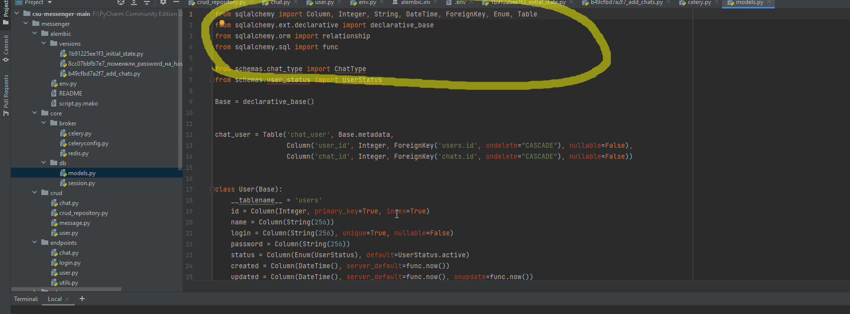 GitHub - Ryouidenshi/MessengerPython