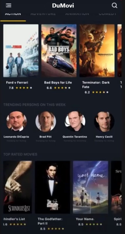 GitHub - Dushyant029/DuMovi_Flutter
