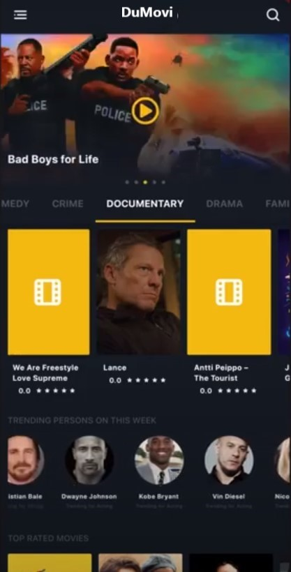 GitHub - Dushyant029/DuMovi_Flutter