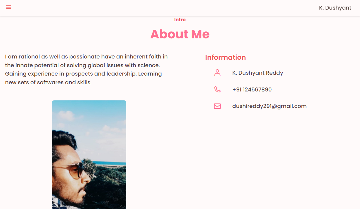 GitHub - Dushyant029/Portfolio-HTML-CSS--Mobile-version