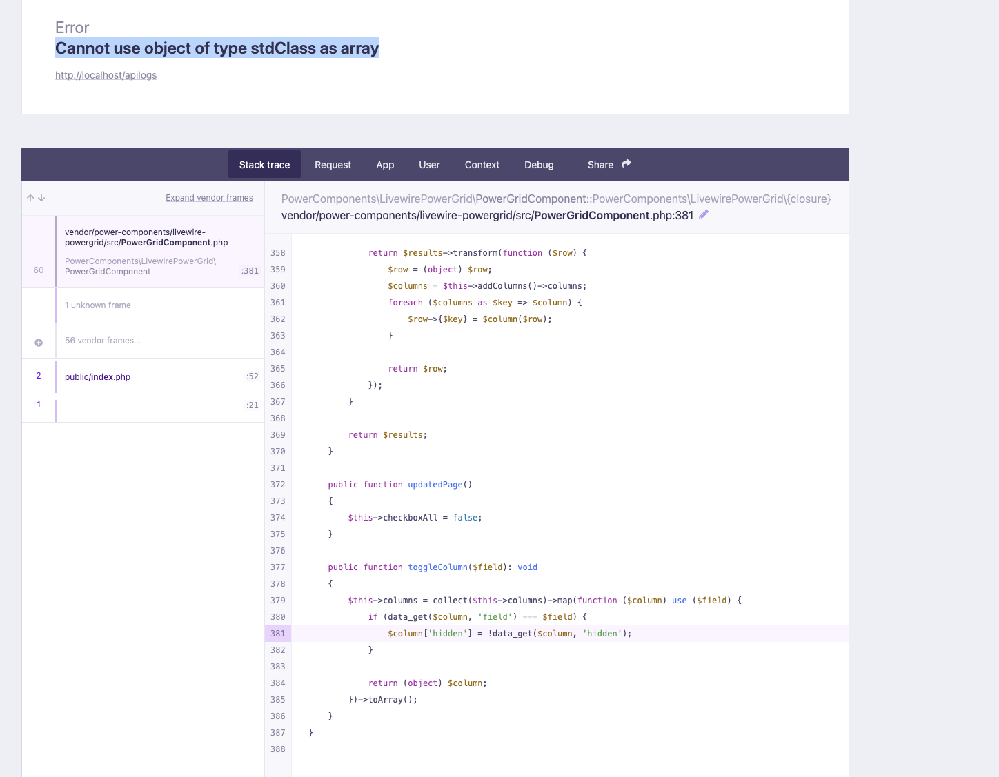 Table sorting not working, produces sql error orderBy='' · Issue #99 · Power-Components/livewire ...
