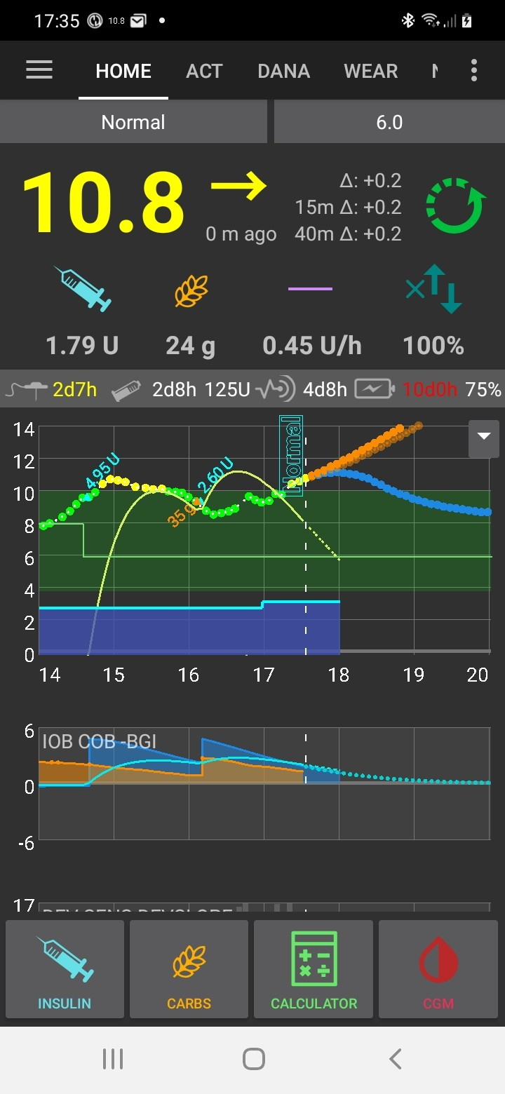 [2.8.2.2 - dev] Target value not shown correctly on Home screen · Issue #611 · nightscout ...