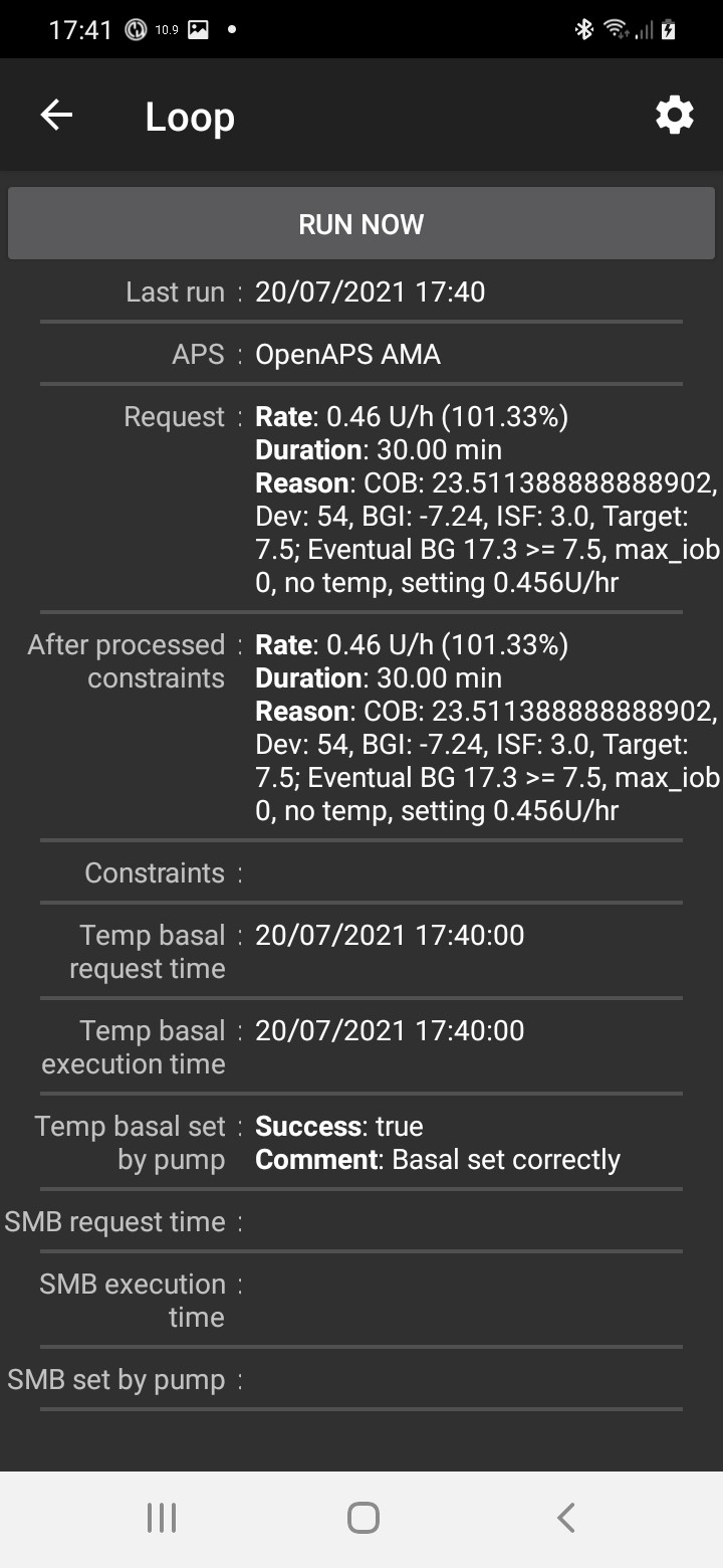 [2.8.2.2 - dev] Target value not shown correctly on Home screen · Issue #611 · nightscout ...