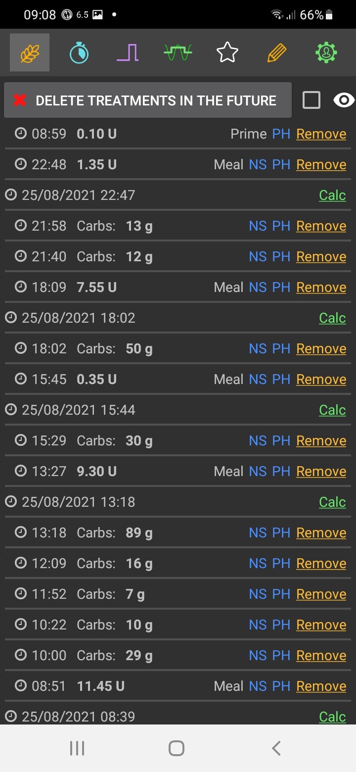 [2.8.2.2-dev] Pump Site Change prime displayed as a normal bolus on graph · Issue #650 ...