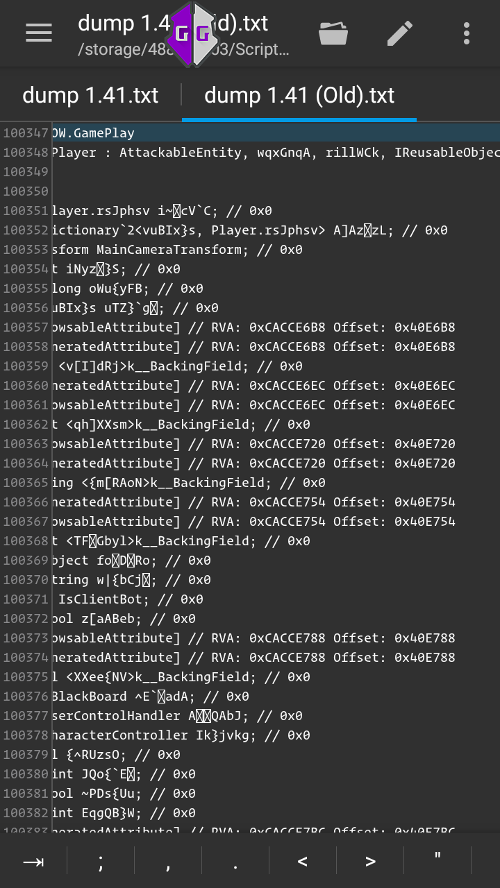 Found another bug in latest dumper · Issue #200 · Perfare/Il2CppDumper ...