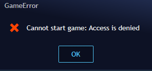 Game Cannot Start: Access Denied · Issue #2801 · JosefNemec/Playnite ...