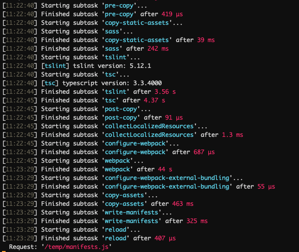 Gulp serve after file changes not getting reflected · Issue #5395 · SharePoint/sp-dev-docs · GitHub