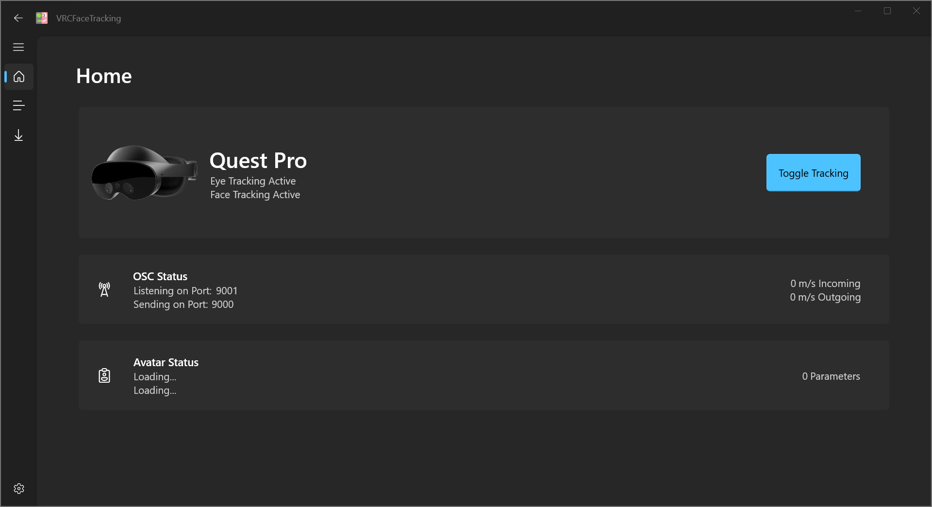 VRCFaceTracking stuck on loading with Quest Pro · Issue #166 · benaclejames/VRCFaceTracking · GitHub