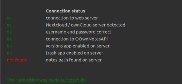 not found - notes path found on server · Issue #2627 · pbek/QOwnNotes ...