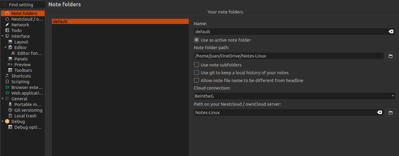 not found - notes path found on server · Issue #2627 · pbek/QOwnNotes ...