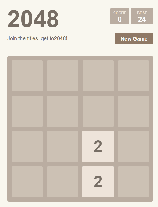 GitHub - Baek-sohyeon/Project_2048_Game