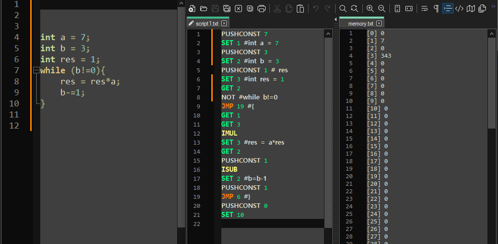 GitHub - oleg212/STACK-MACHINE: stack-based CPU emulation