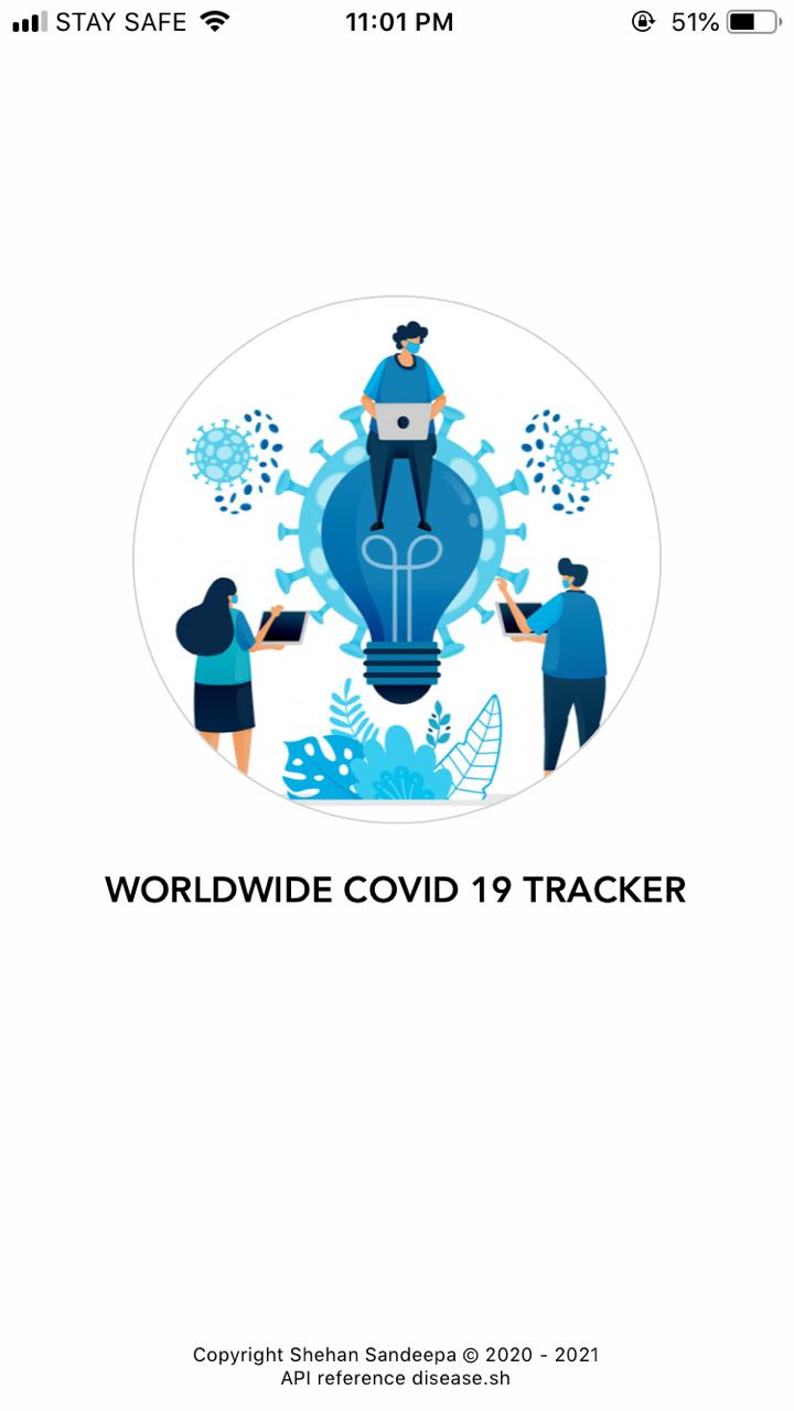 GitHub - Shehan82/covidTrackerMobile: WorldWide Covid 19 Tracker