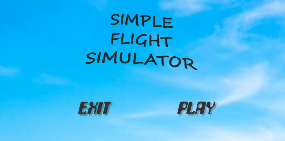 GitHub - sohcheefung/SimpleFlightSimulator: A simple 3D game made via ...
