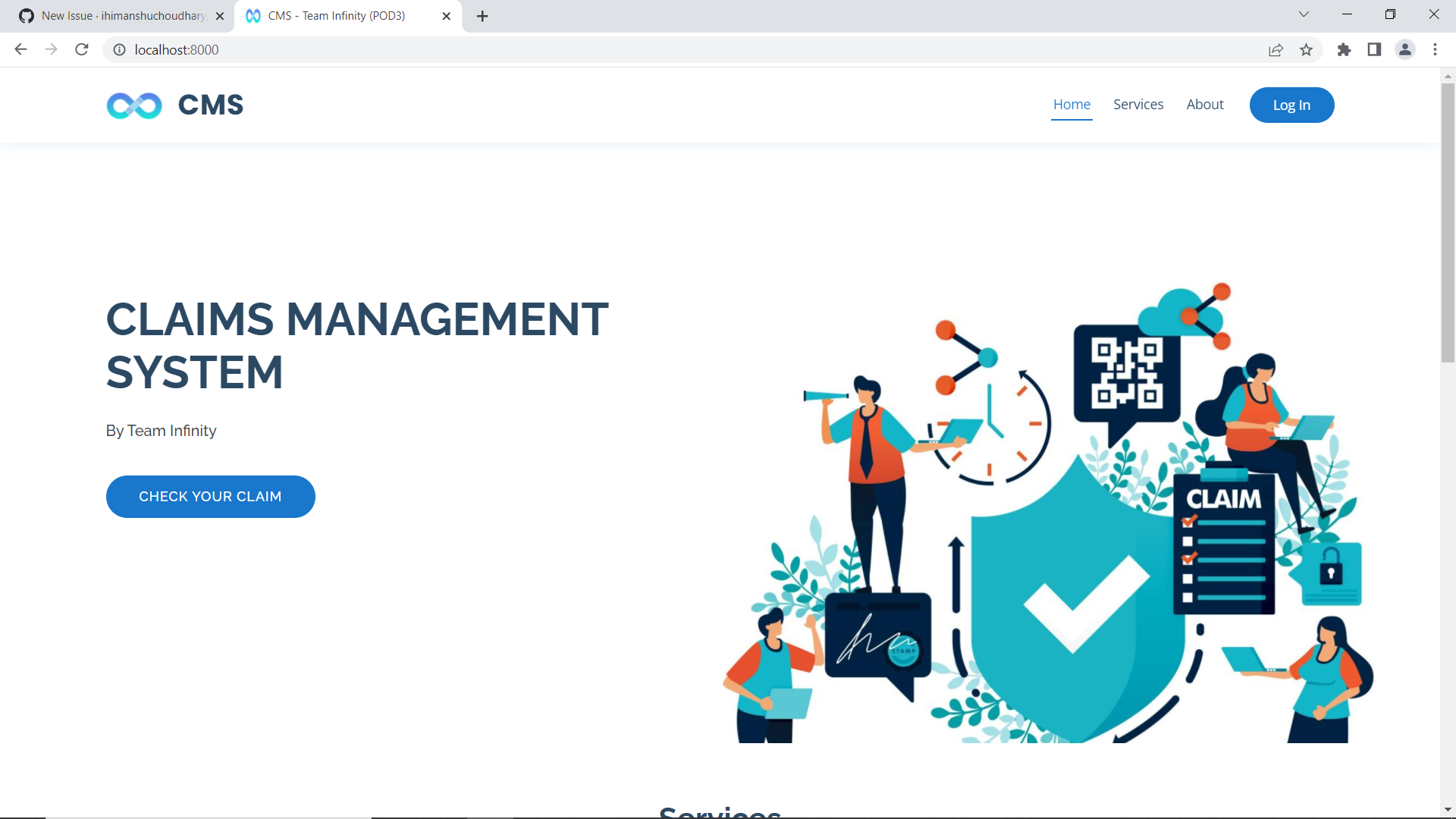 GitHub - ihimanshuchoudhary/ClaimManagementSystem: claiming inurances