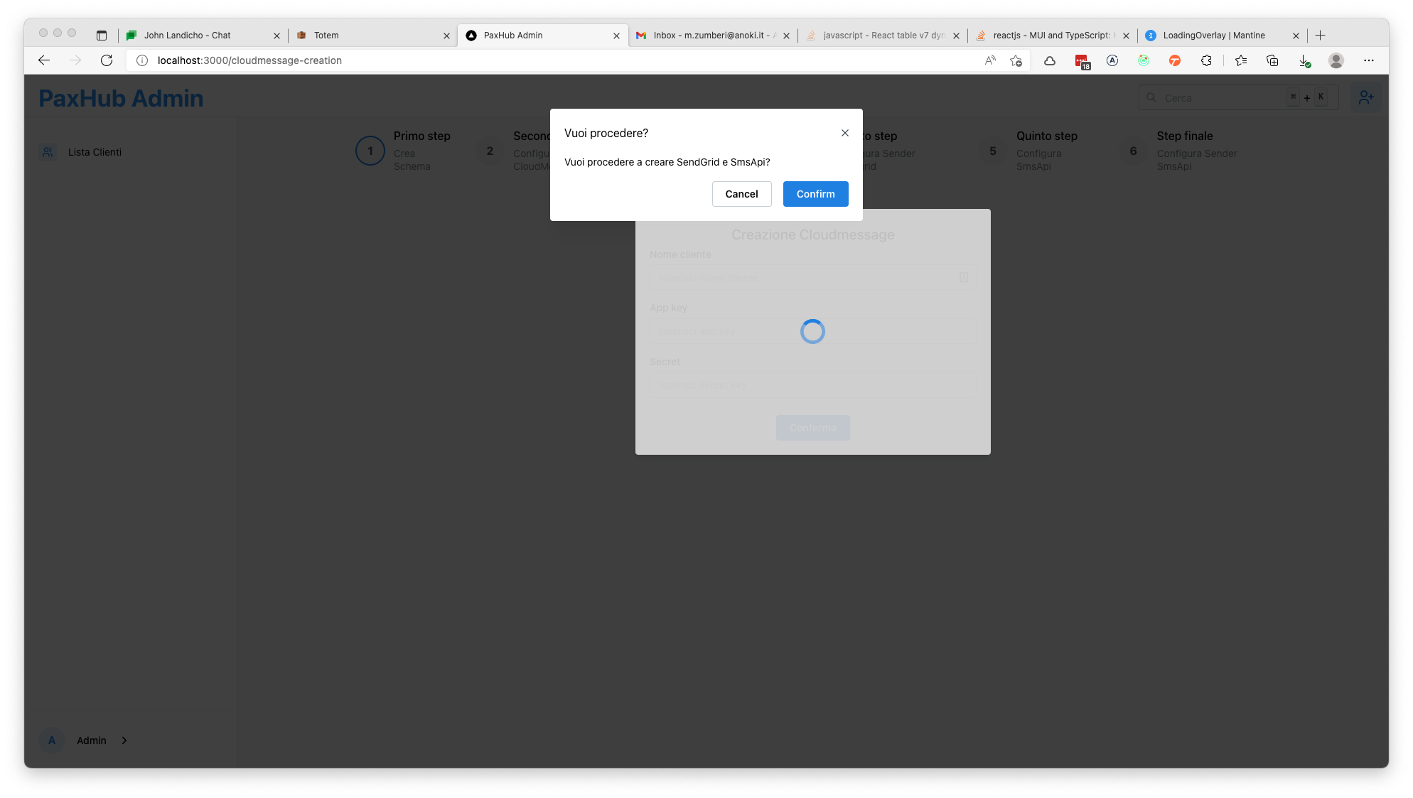 (CSS) Confirm modal provider has lower z-index than LoadingOverlay · Issue #1736 · mantinedev ...