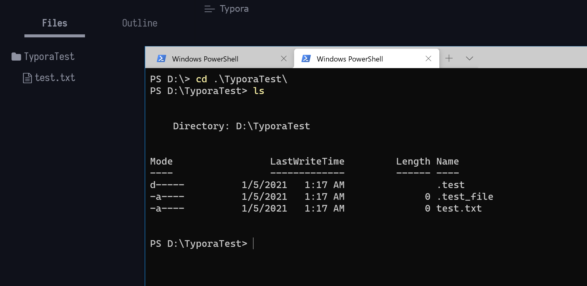 . prefixed files are invisible in 'Files' outline · Issue #4097 · typora/typora-issues · GitHub