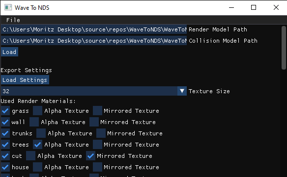 GitHub - Mori-TM/3D-Model-To-NDS-List: A tool to convert obj and stl models to nintendo ds ...