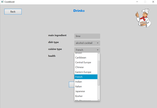 GitHub - wdziwinska/FoodApplication: JavaFx, Api - EDP
