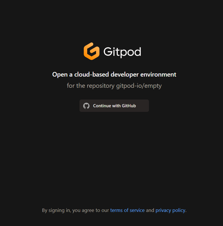 nit-fix: Onboarding Text on Login Dashboard by Siddhant-K-code · Pull Request #14632 · gitpod-io ...