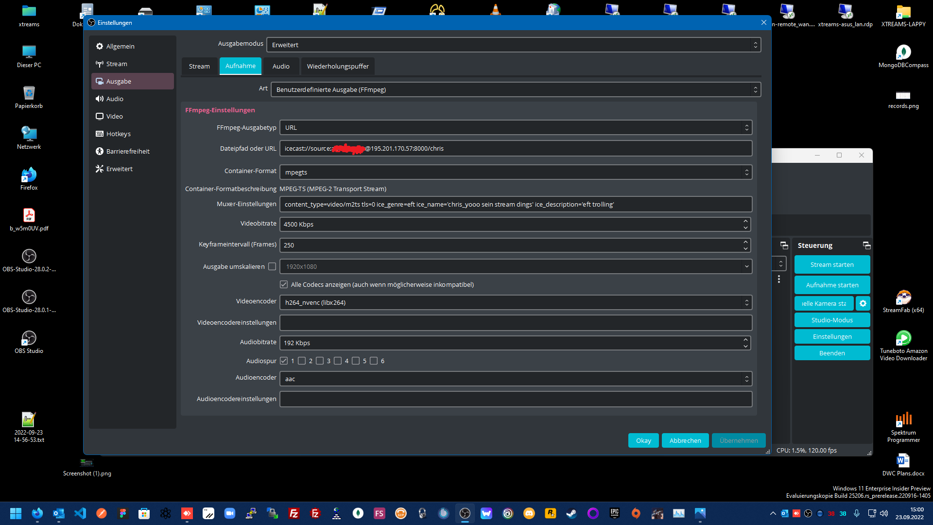 Green tint on stream to icecast/use the recording function · Issue #7442 · obsproject/obs-studio ...