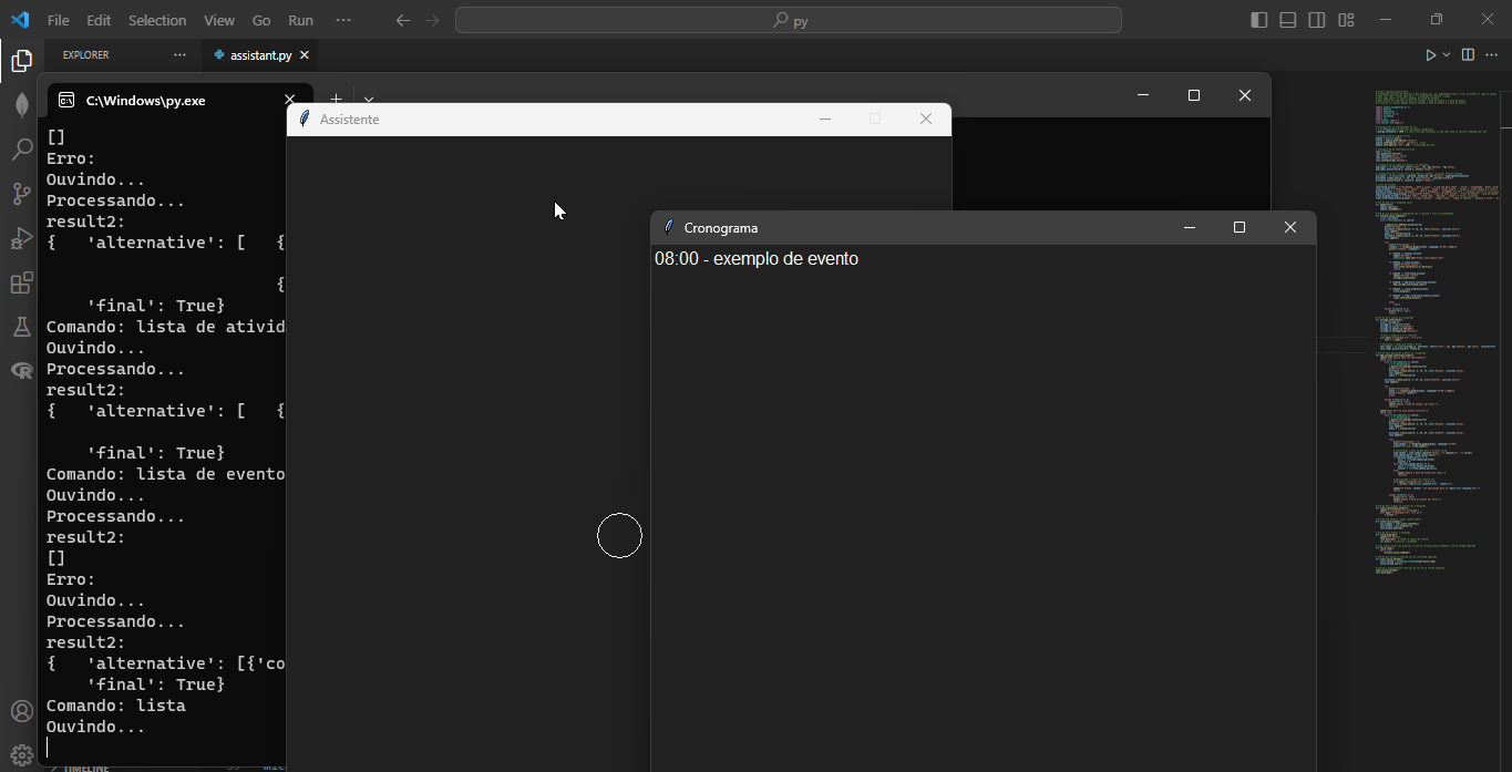 GitHub - git-mare/voice-assistant: Um programa em Python que organiza ...